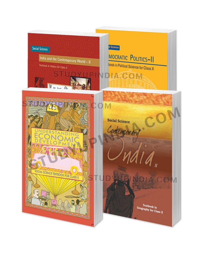 NCERT Class 10 SST Combo Set ( English Medium ) - StudyUpIndia