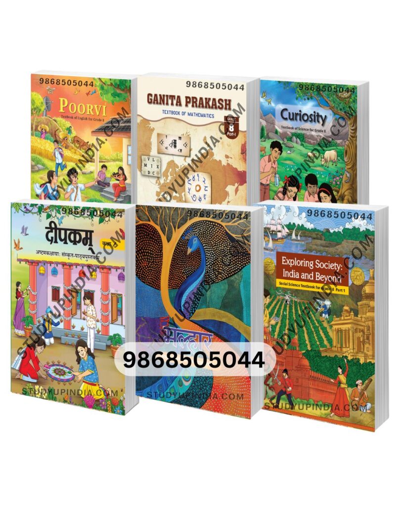 NCERT Class 8 Combo ( 6 Books ) 2025 Edition - StudyUpIndia